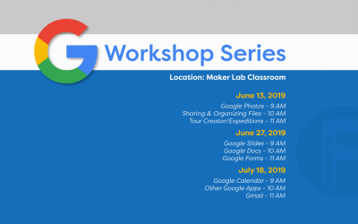 Google Workshop Series – Summer 2019 | Innovation Foundry