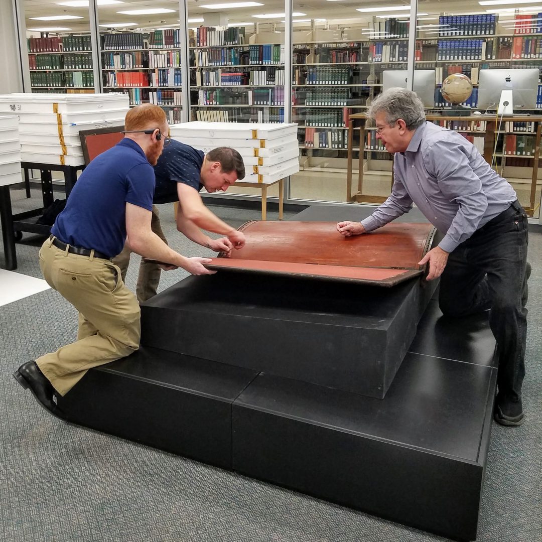 Waynai Bible makes its travels back to ACU | ACU Library