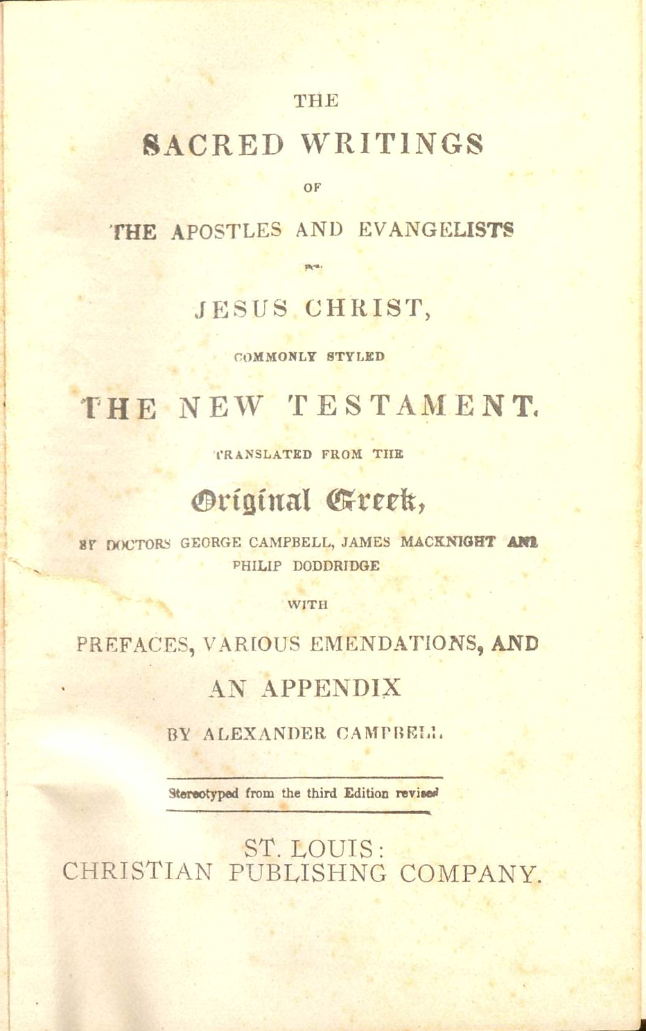 “Holding Forth the Word of Life”: Bible Translation and Publication and ...